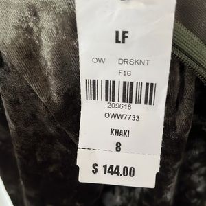 One Way | Dresses | One Way Dress Olive Green | Poshmark